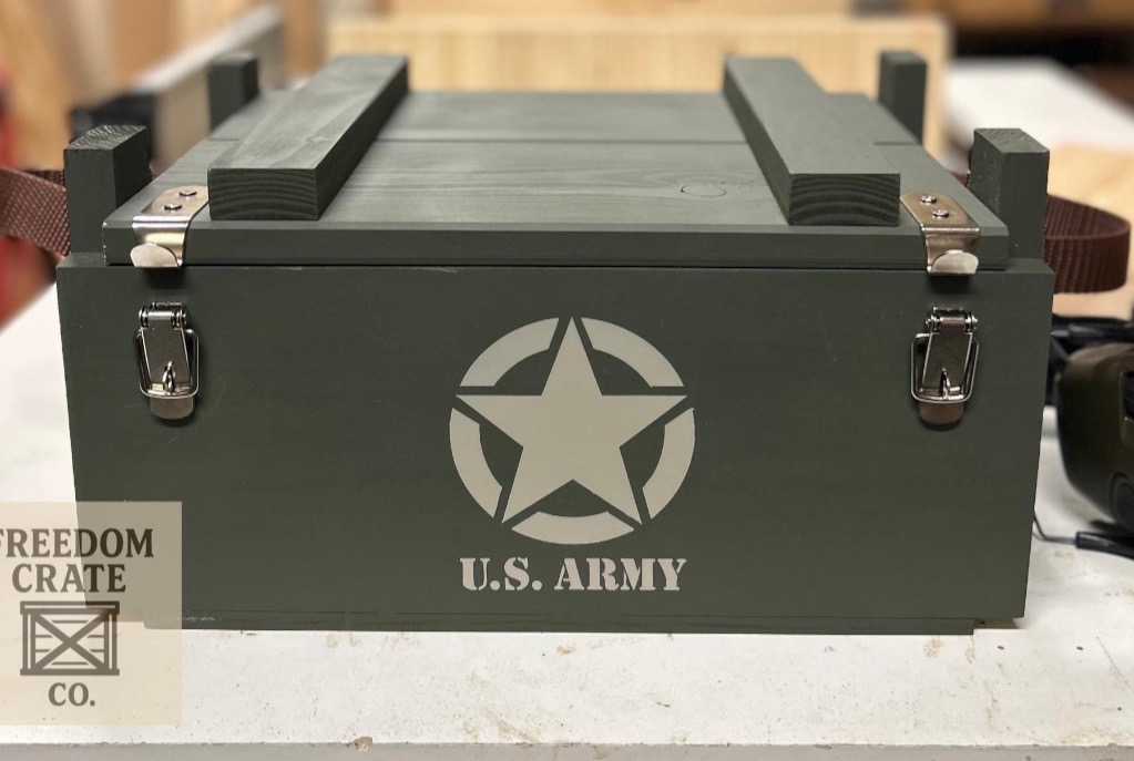 Freedom Crate Co. by Steven Tauriello | Handcrafted Wooden Military ...